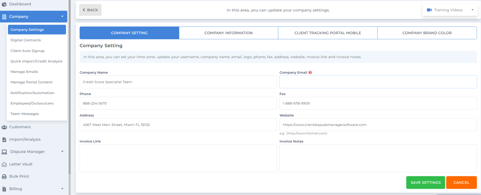 Getting Started With The Client Dispute Manager Software | Client Dispute Manager Software