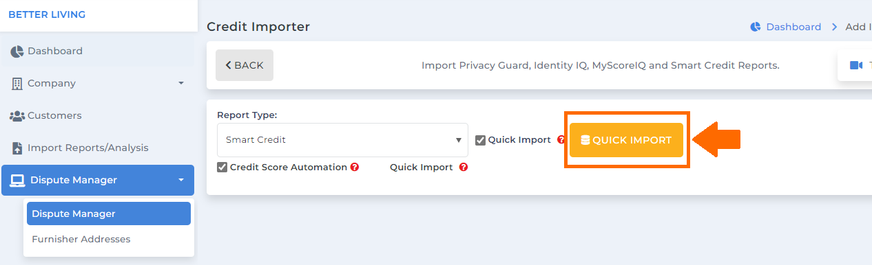 Making Your Dispute in the Client Dispute Manager Software