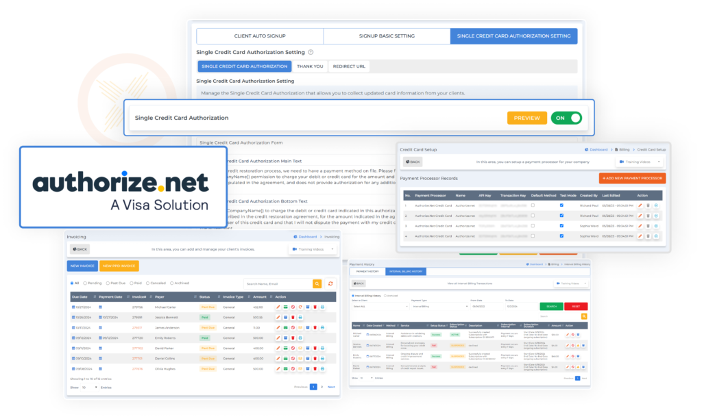 Effortless Consumer Billing with Credit Repair Software